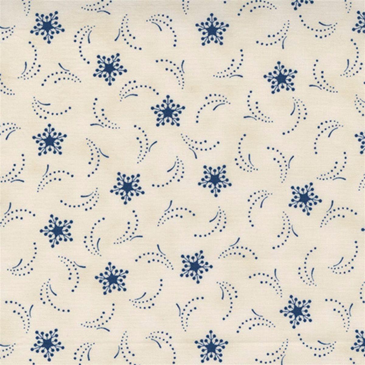 Moda Starlight Gatherings Shooting Stars Porcelain Fabric 0.5m ...