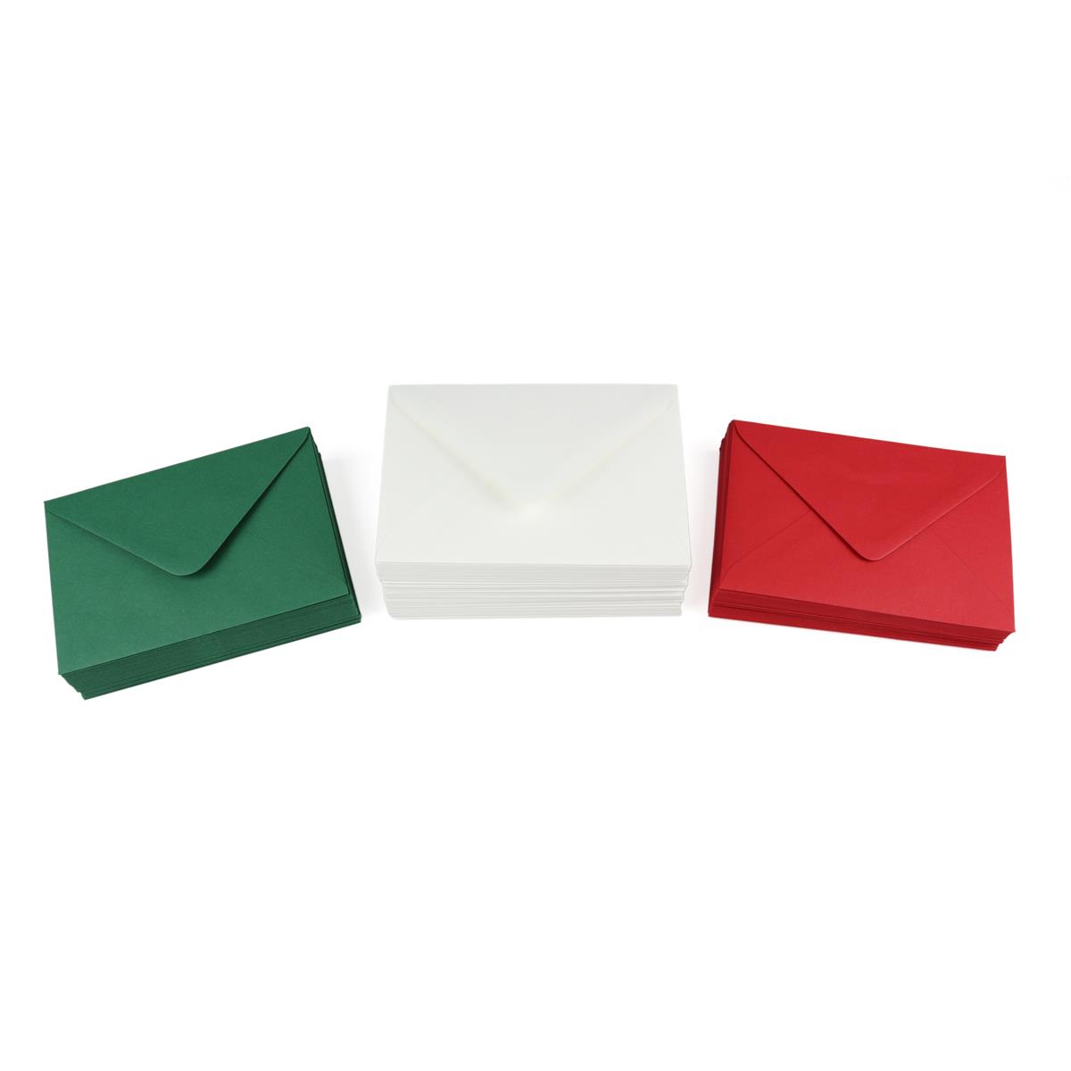 Hobby Maker. Envelope Collection. 160 x C6 Envelopes. 80 x white, 40 x ...