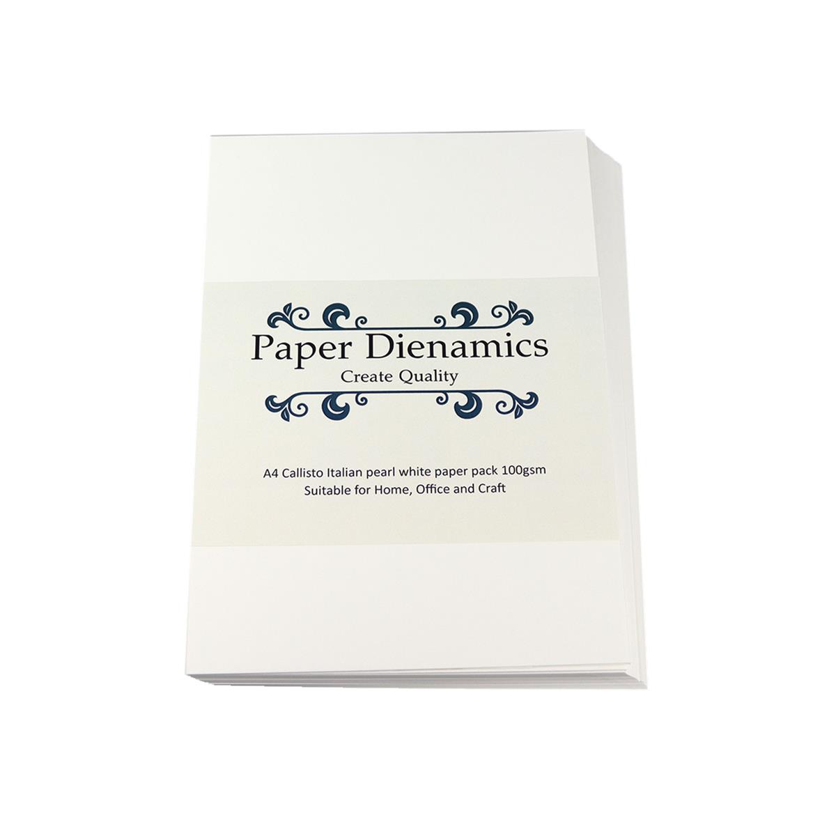 While Stocks Last! A4 Callisto Italian Pearl White Paper Pack - 100gsm ...