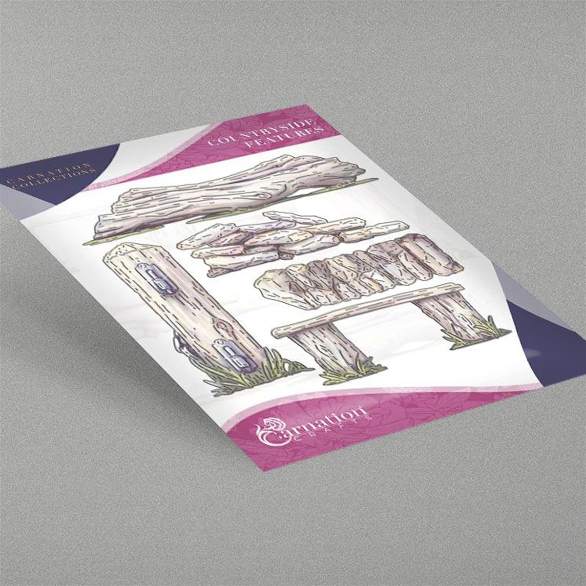 Carnation Crafts Countryside Features Die Set | HobbyMaker