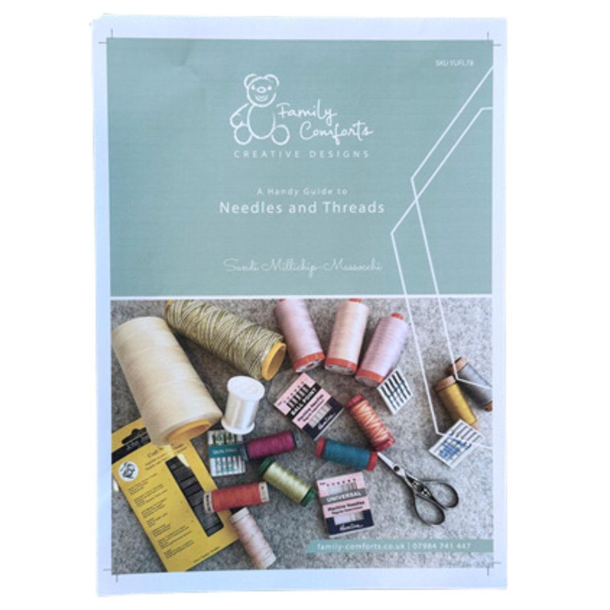 Family Comforts Handy Guide to Needles and Threads Booklet | SewingStreet