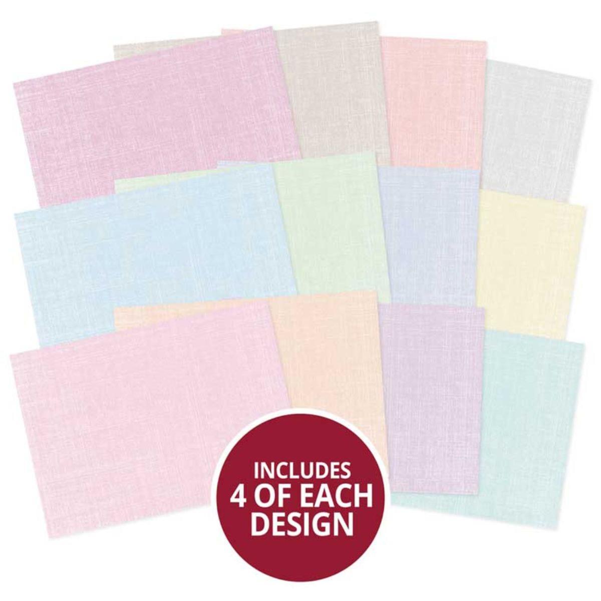 Hunkydory Essentials - Linen Insert Papers - 48x 140gsm A4 Sheets ...