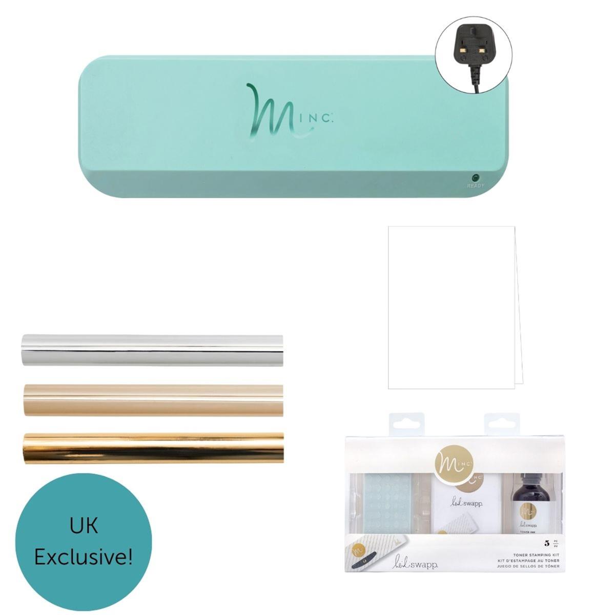 UK EXCLUSIVE! We R Makers NEW Minc Machine, 3x Foils, 2x 8.5” Transfer ...