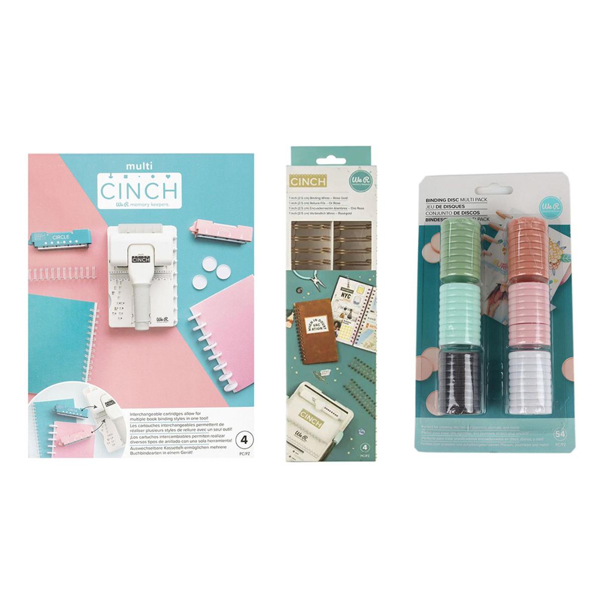 We R Makers, Multi Cinch Starter Kit, Inc; Multi Cinch, Circle & Disc ...