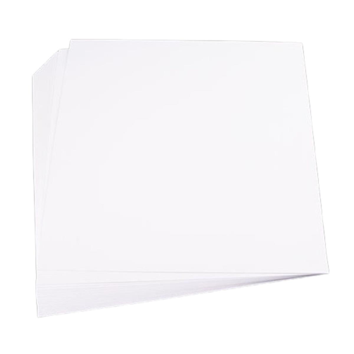 Pink Frog Crafts Super Smooth Card 300gsm 50 12x 12 Sheets | HobbyMaker