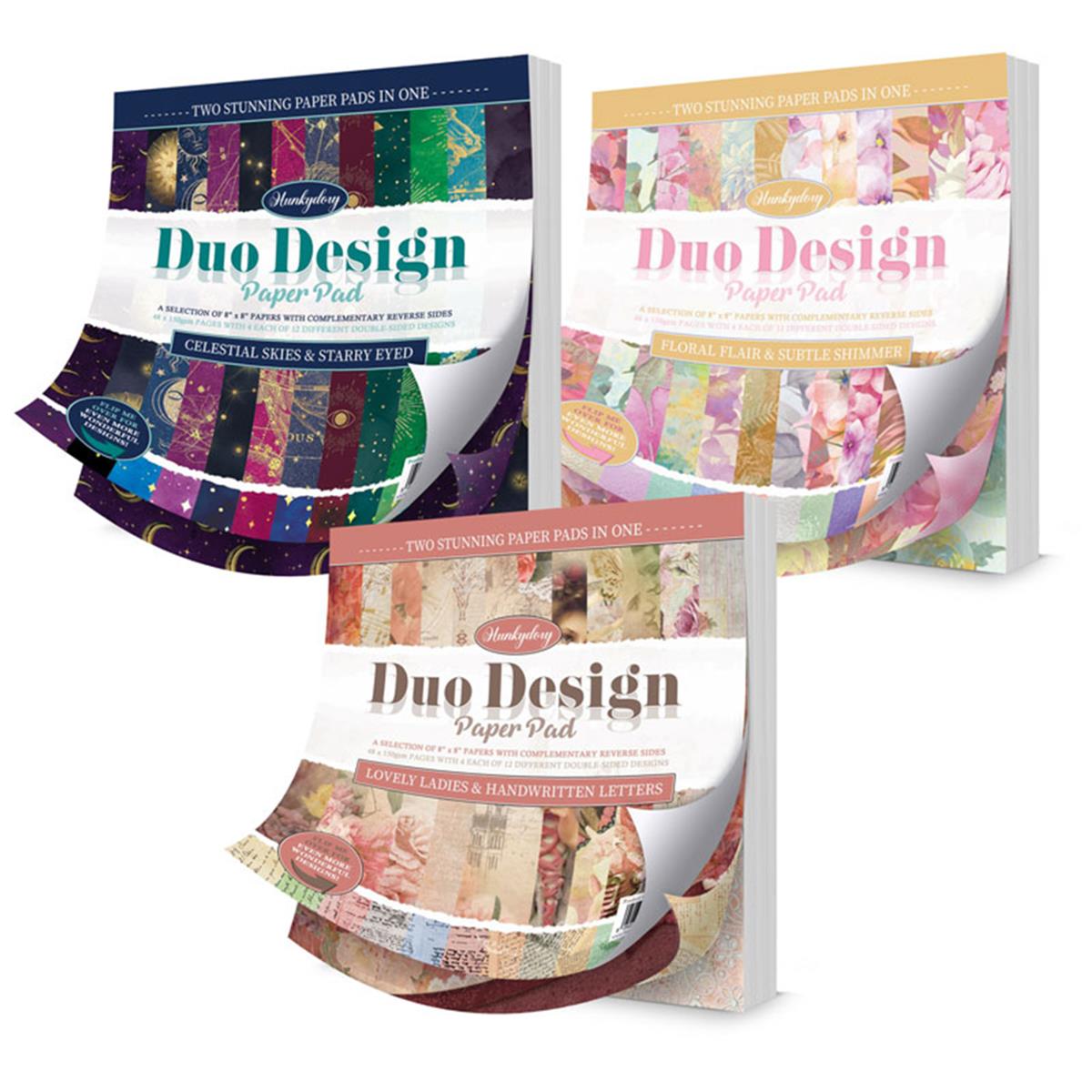 Duo Design Paper Pads - Multibuy 11, Contains all 3 pads for the price ...