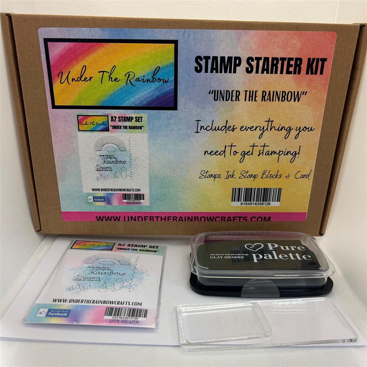 Under The Rainbow Stamp Kit - Rainbow | HobbyMaker