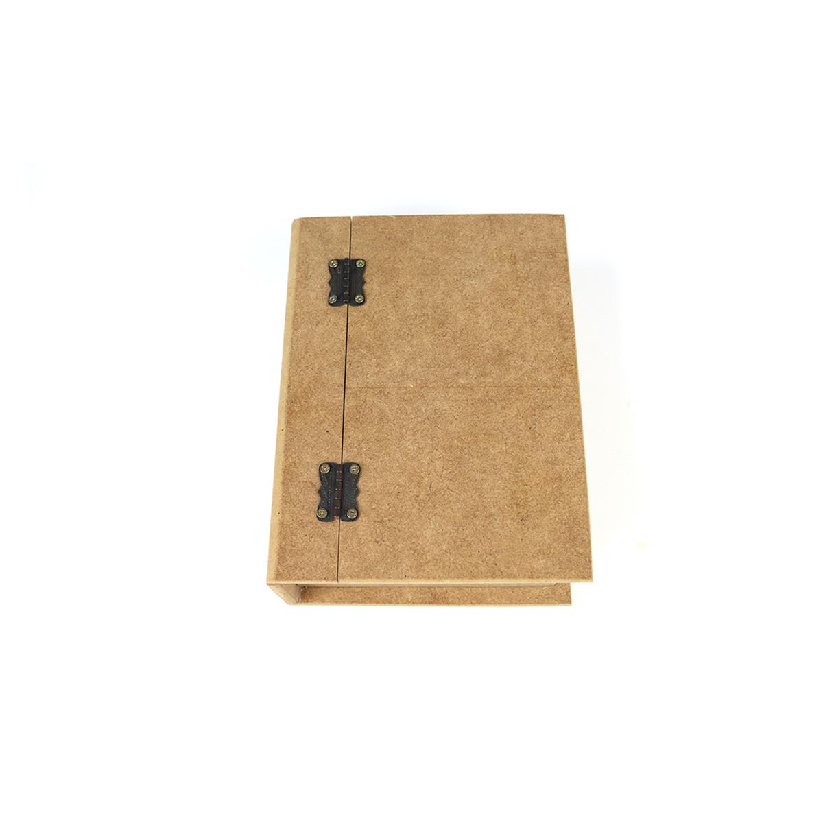 Book MDF Box - Small - 19 x 14 x 7cm | HobbyMaker