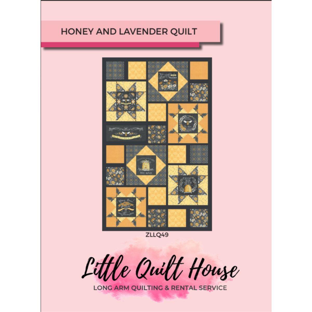 Amanda Little Honey & Lavender Quilt Instructions | SewingStreet
