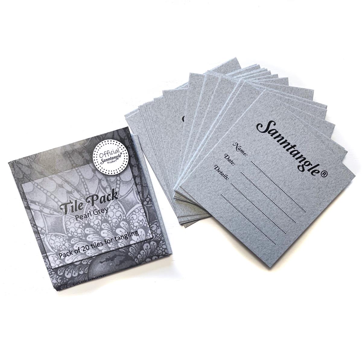 Sanntangle - Pearl Grey Regular Tiles | HobbyMaker