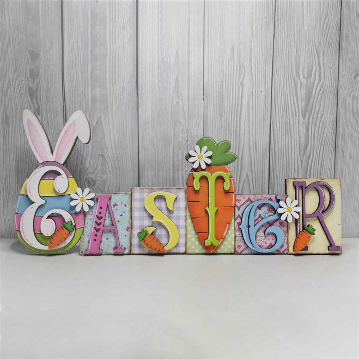 MDF Easter Word Art | HobbyMaker