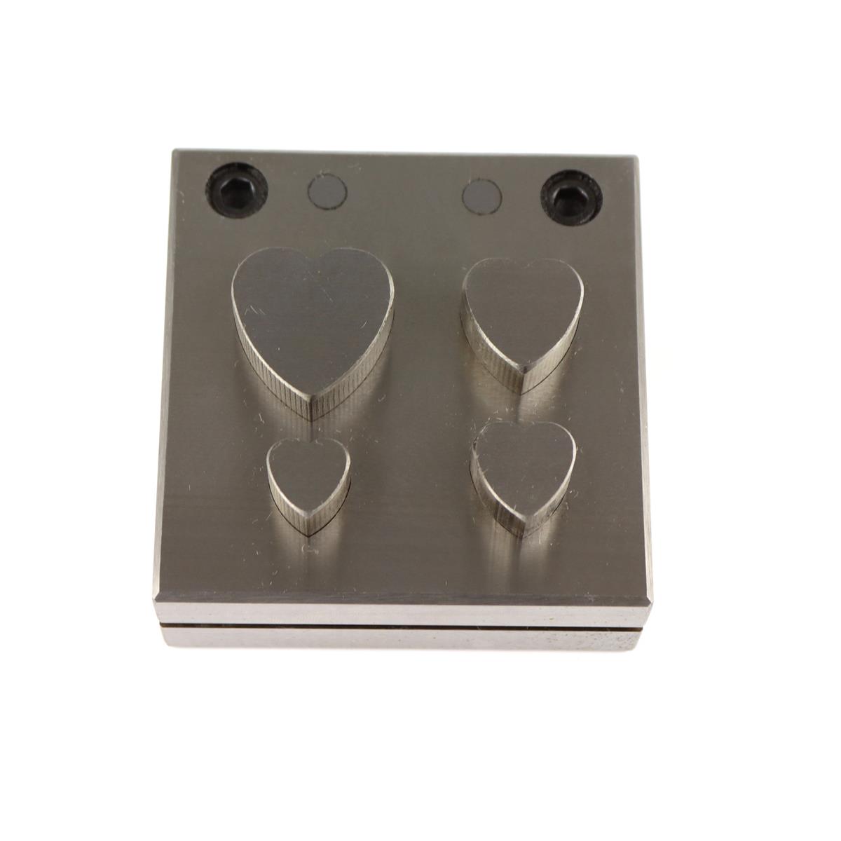 Heart Disc Cutter Set of 4 Sizes | JewelleryMaker