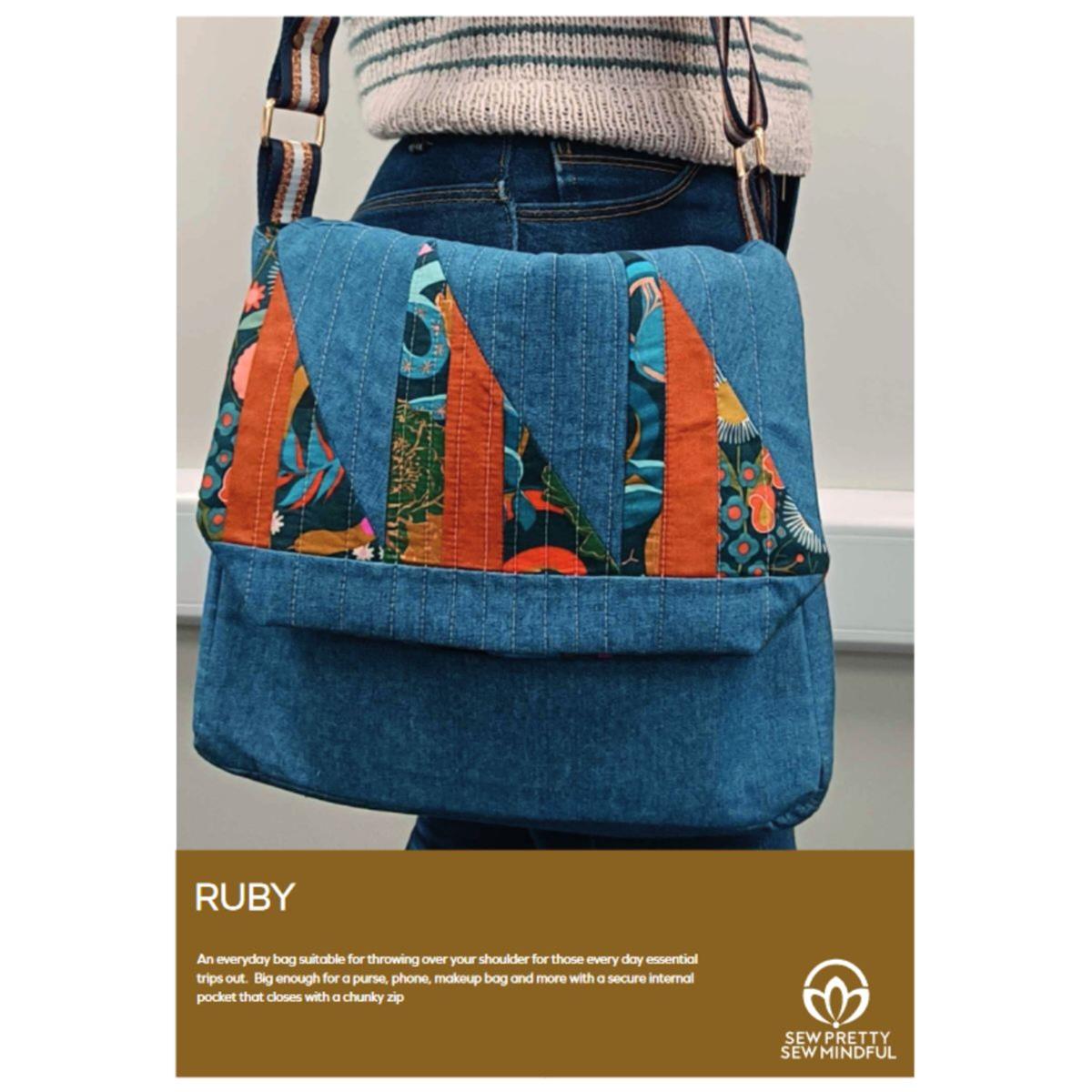 Sew Pretty Sew Mindful Ruby Bag Instructions | SewingStreet