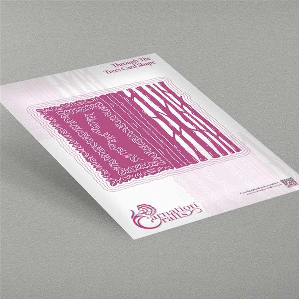 Carnation Crafts Through The Trees Card Shape Die Set - 6 Dies ...