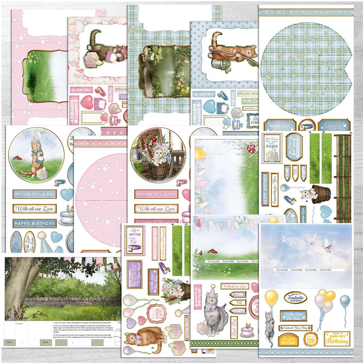 Debbi Moore Designs - A Cat for All Occasions Concept Cardmaking Kit ...