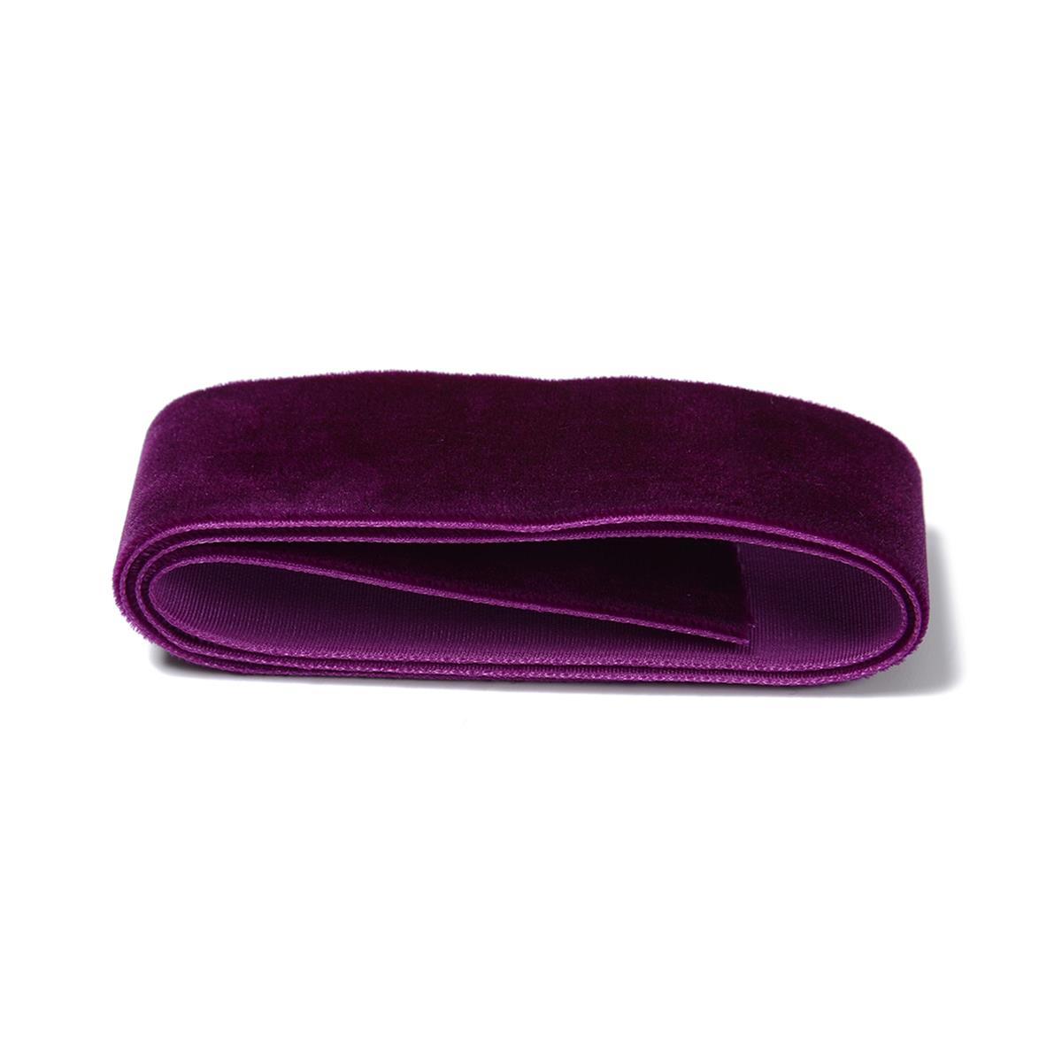 Purple Velvet Ribbon, 50cm Long, 32mm Wide | SewingStreet