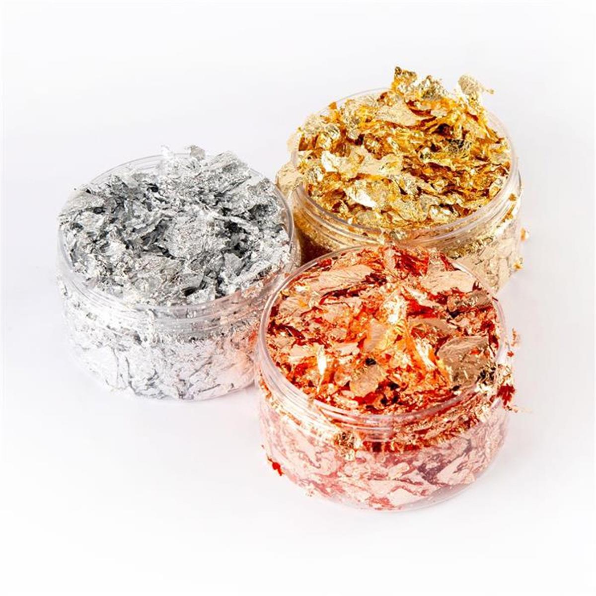 Tonic Studios - Gilding Flakes - Gold, Copper & Silver | HobbyMaker