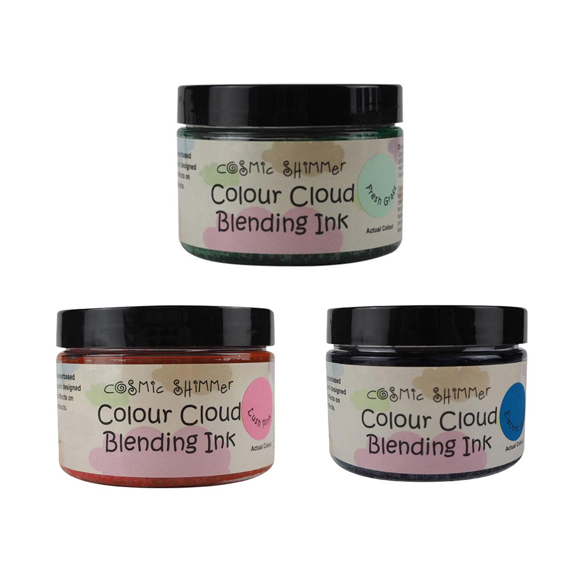 Cosmic Shimmer Colour Cloud Blending Inks - set of 3 - Set B | HobbyMaker