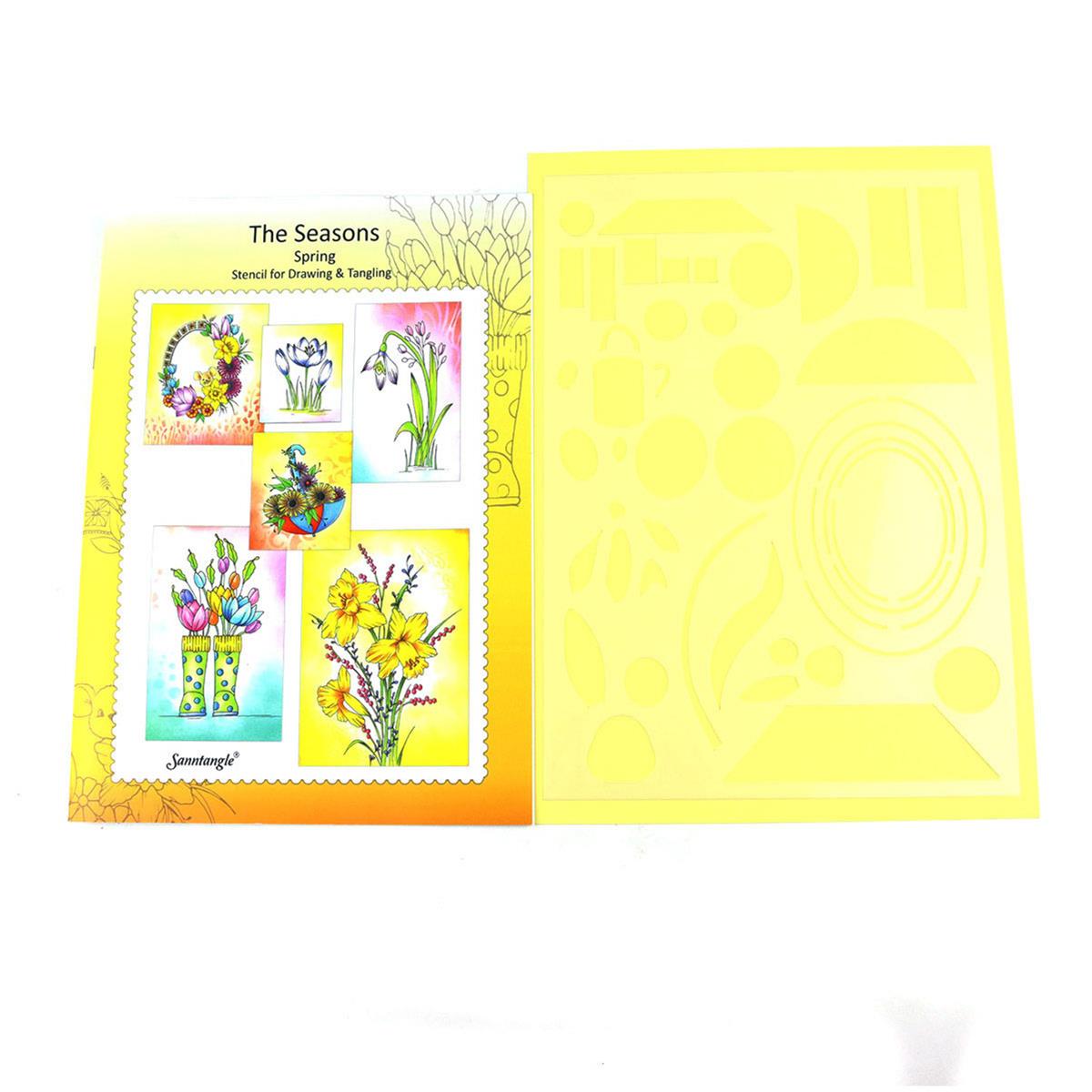 Sanntangle - Spring Stencil Set | HobbyMaker