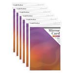 Craft Perfect - Iridescent Card - 6 Pack - Indian Summer | HobbyMaker