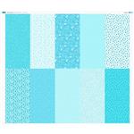 Jenny Jackson's Blue FPP June Strip of the Month Kit: Pattern, Fabric ...