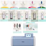 Brother ScanNCut SDX 1200 Machine & We R Makers Foil Quill MEGA Bundle ...