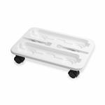 Deflecto 3x Stackable Caddy Organisers & Stack N Go Caddy Wheel Base ...