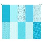 Jenny Jackson's Blue FPP July Strip of the Month Kit: Pattern, Fabric ...