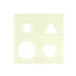 Sanntangle Basic shapes stencil | HobbyMaker