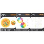 Sizzix x Eileen Hull - Colour Wheel & Cards Bundle, Inc; Stamps, Stencils & Cutting Dies ...