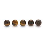 140cts Tiger Eye Smooth Rounds Approx 15 to 16mm (Set of 5 ...