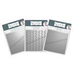Sentimentally Yours 3D 8x8 Embossing Folder Trio - Daisy Cascade ...
