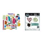 Sizzix - Tim Holtz Abstract Bundle, inc; Scribbles, Splat & Abstract Elements | HobbyMaker