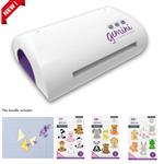 Gemini Die Cutting and Embossing Machine with Free Gemini Applique Animal Die 63PC Collection and Quilting Clips SewingStreet
