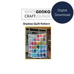 White Gecko Shadow Quilt Pattern Digital Download | SewingStreet