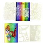 Sanntangle - Day of The Dead Stencil and 2 background Stencils bundle | HobbyMaker