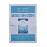 Jenny Jackson's Blue FPP April Strip of the Month Kit: Pattern, Fabric ...