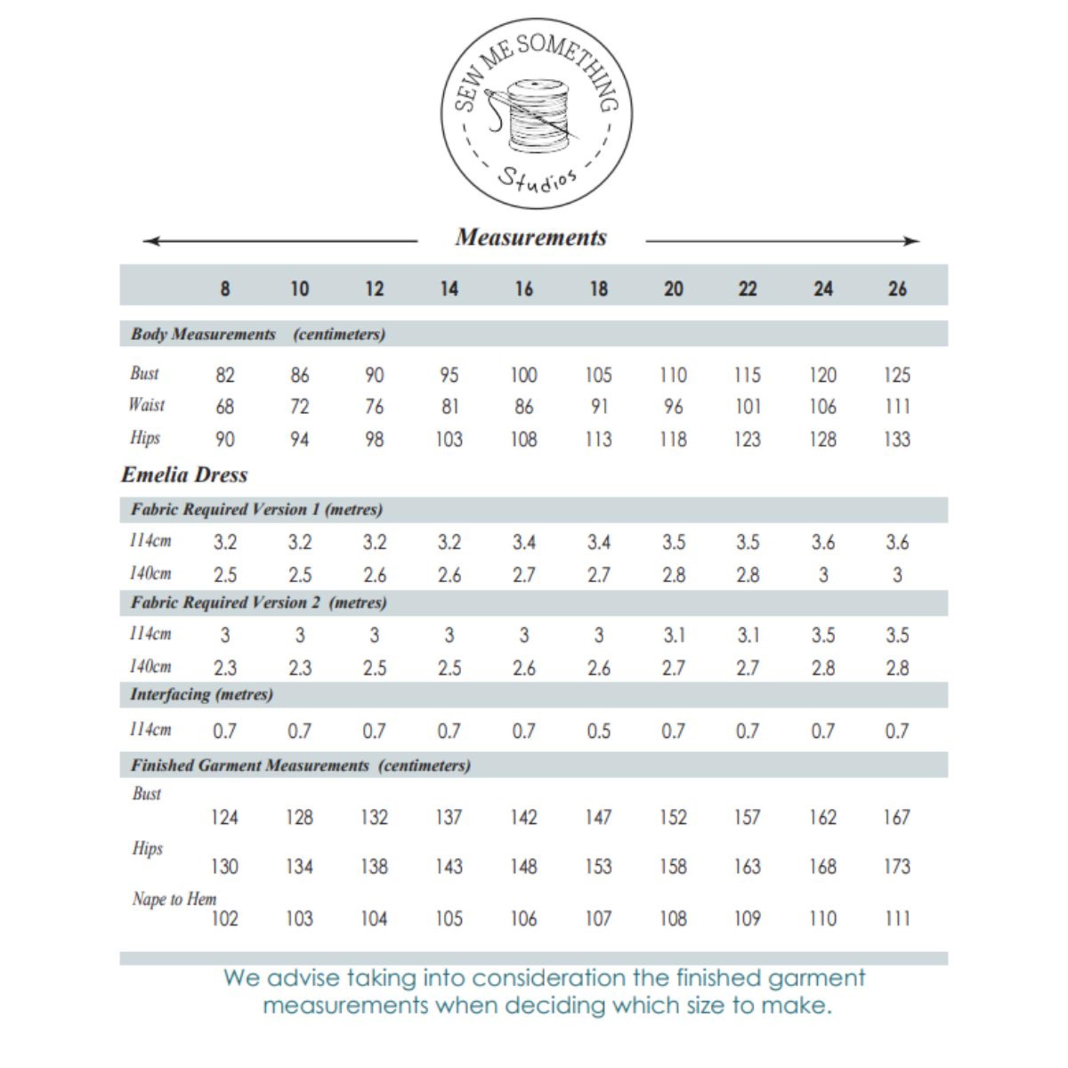 Sew Me Something Emelia Dress Sewing Pattern (Sizes 8-26) | SewingStreet