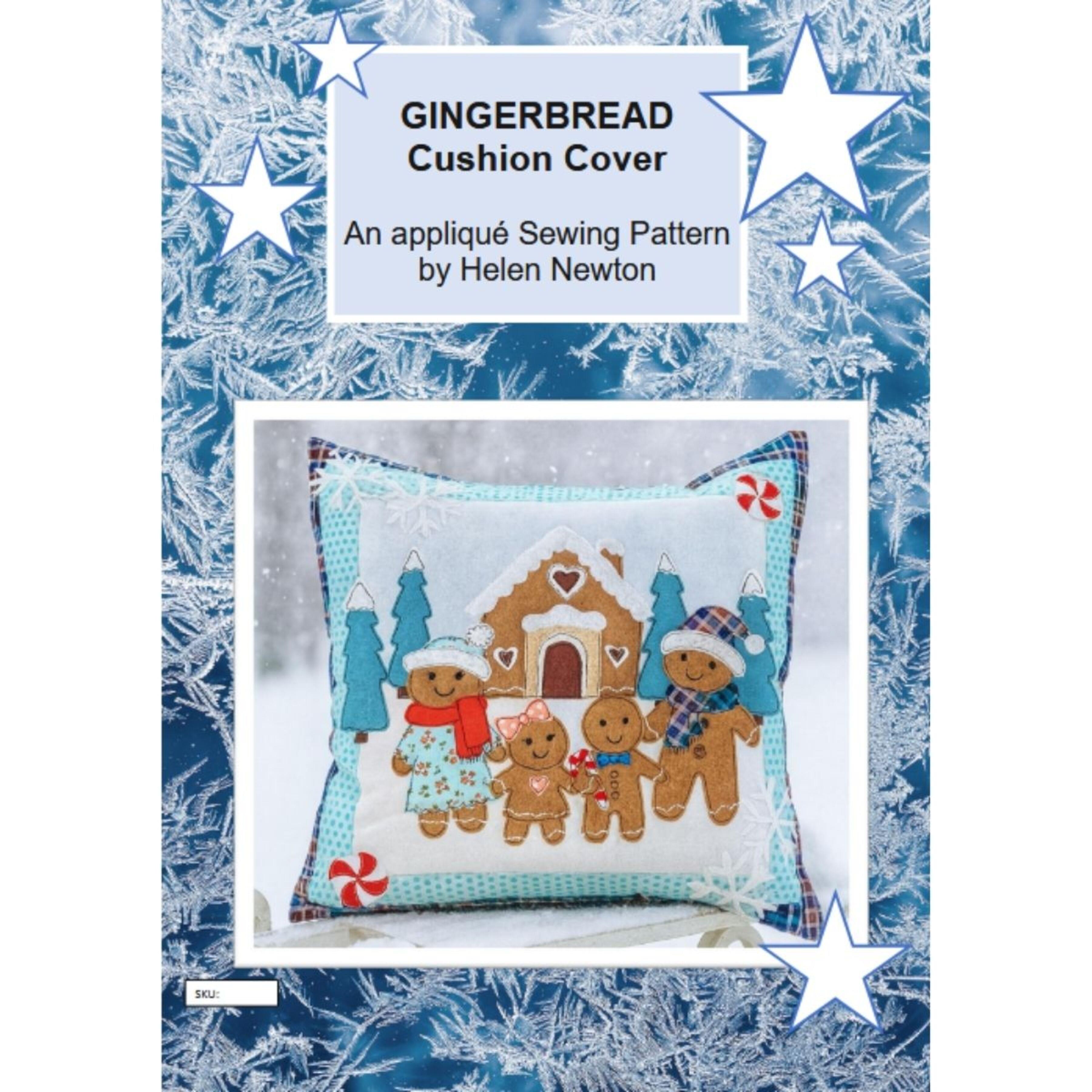 Helen Newton Gingerbread Cushion Instructions | SewingStreet