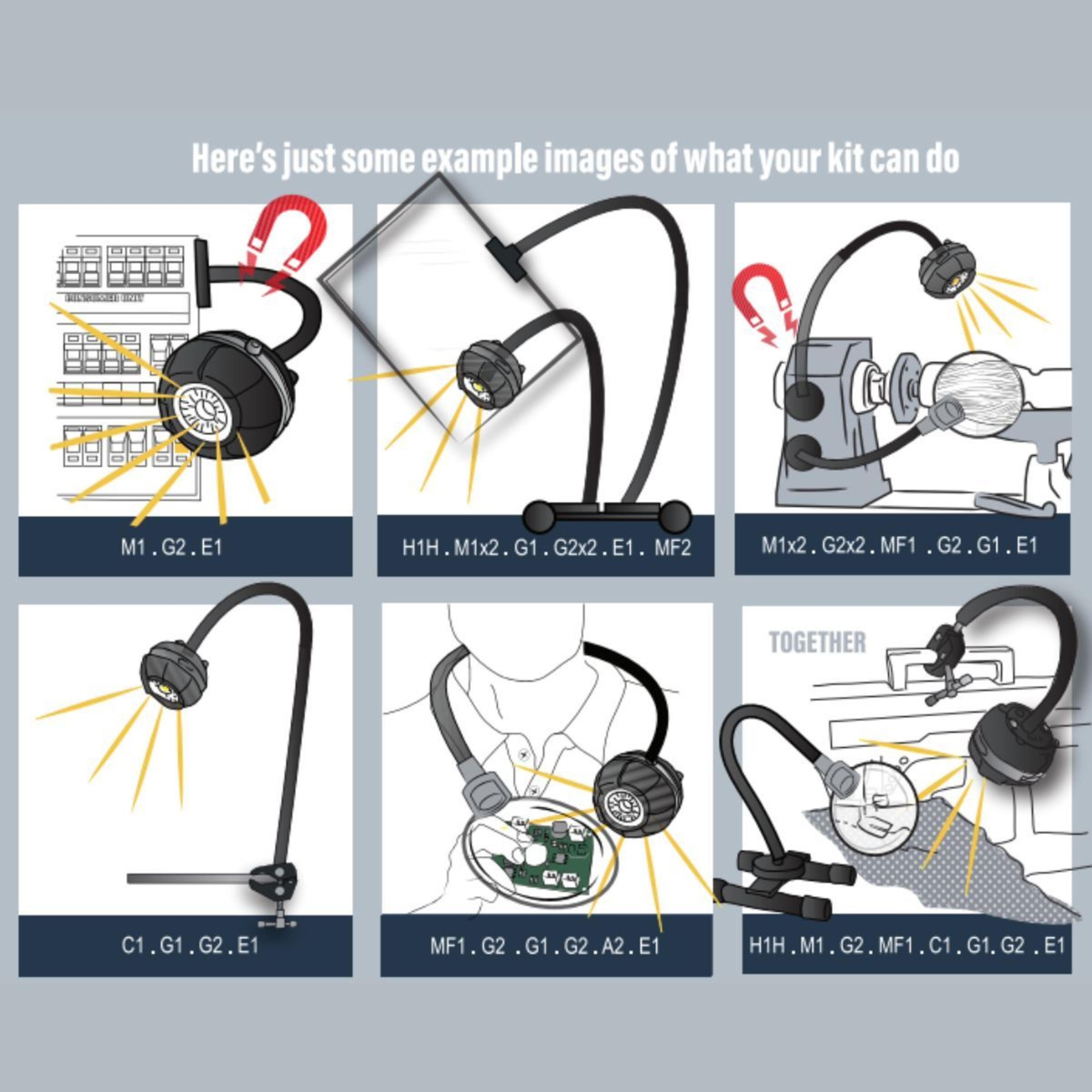 GloForce Combo Kit 1 with FREE Phone Holder | SewingStreet