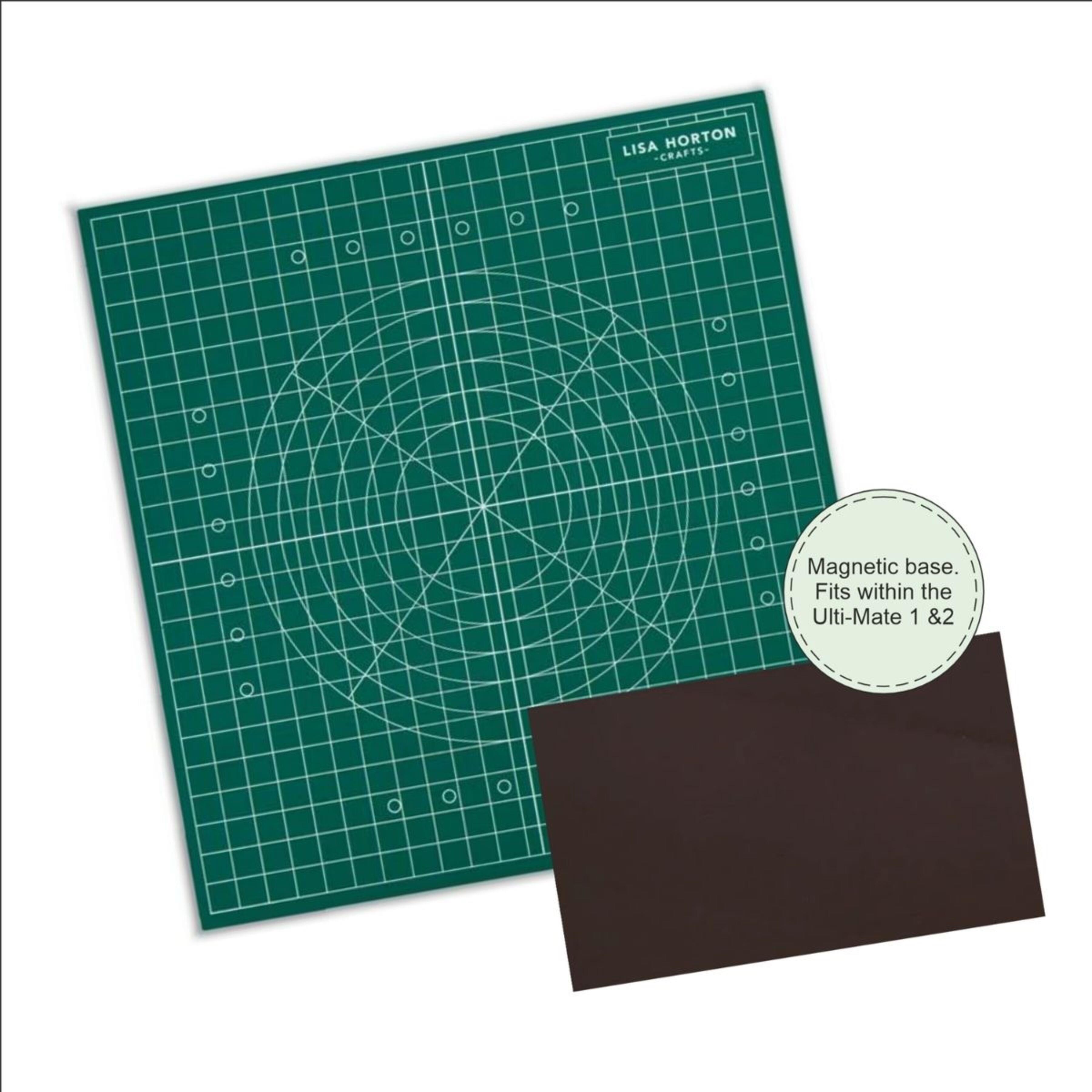 Lisa Horton Crafts The Ulti-Mate Magnetic Cutting & Blending Mat ...
