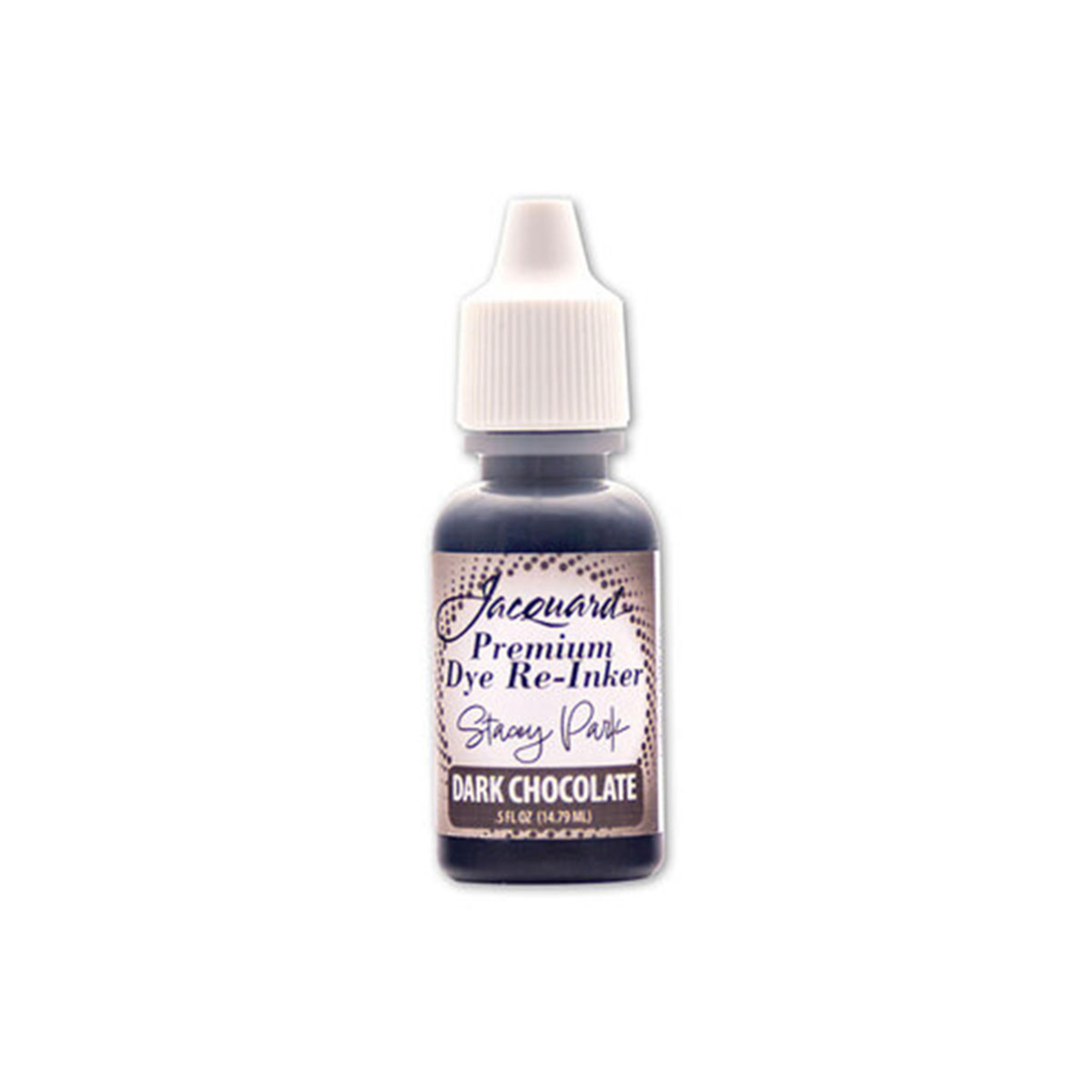 Stacey Park Premium Dye Re-Inker .5fl oz - Dark Chocolate | HobbyMaker
