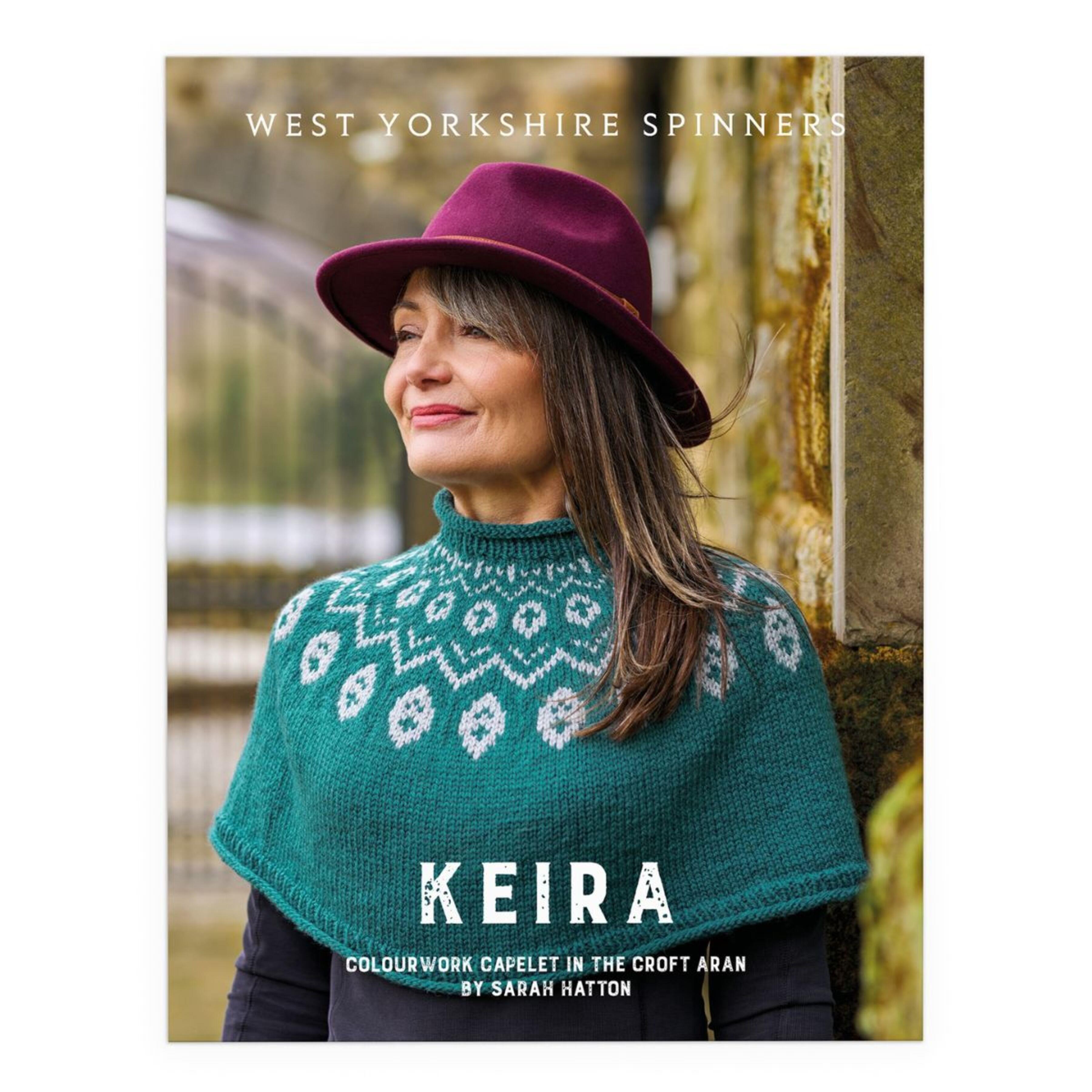 WYS Keira Colourwork Capelet Pattern by Sarah Hatton | SewingStreet