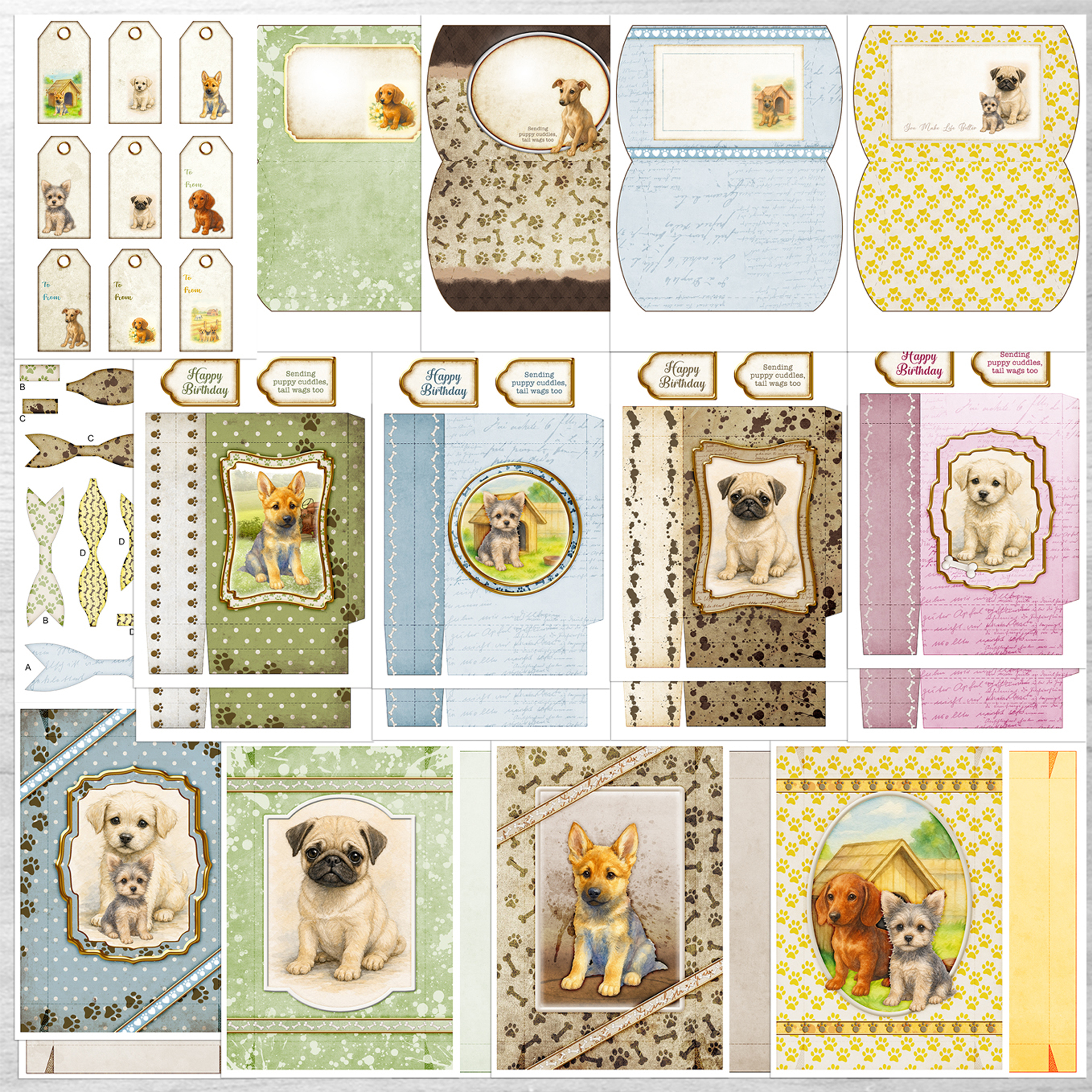 Debbi Moore Designs - Inky Paws Bags and Boxes with Forever Code ...