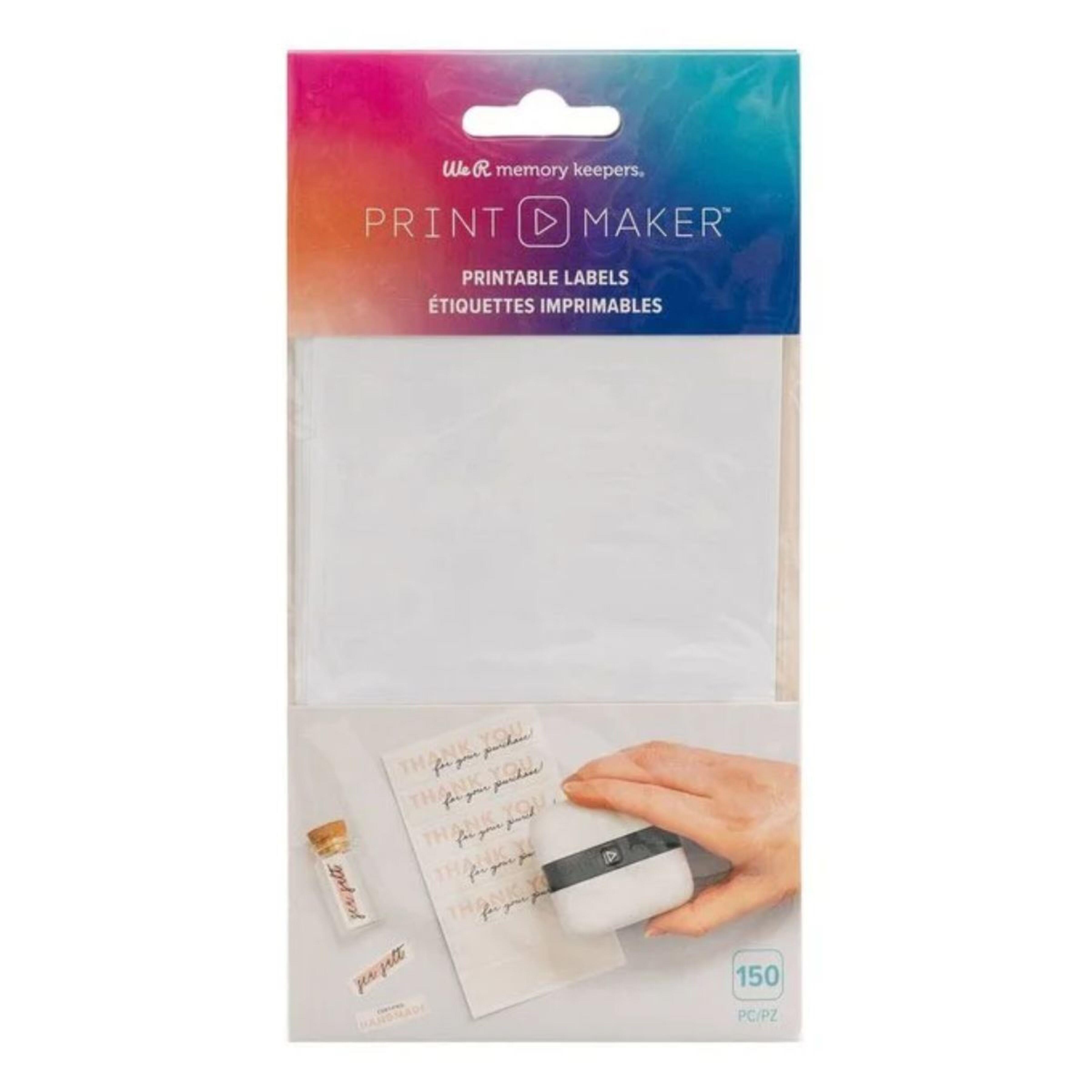 We R Makers - Print Maker - Printable Labels | HobbyMaker