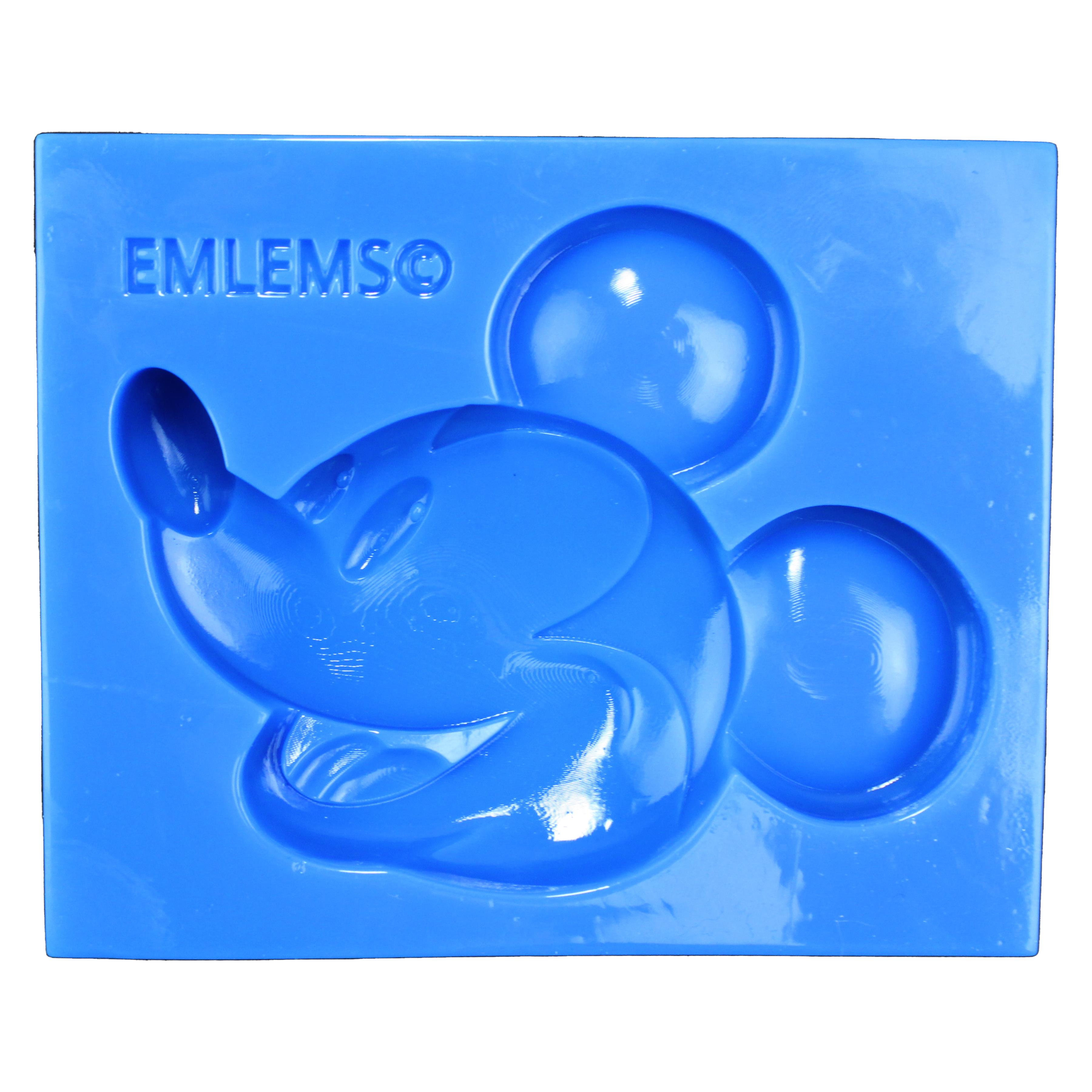 Emlems - Large Vintage Mouse Face Silicone Mould | HobbyMaker