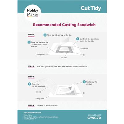 Hobby Maker - A5 Cut-Tidy, 10 x A5 Sheets | HobbyMaker