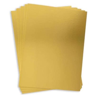 A4 GOLD MIRROR CARD pack of 10 | HobbyMaker