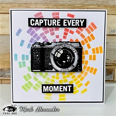 Visible Image Capture Every Moment 3 in x 4 in Clear Stamp Set ...