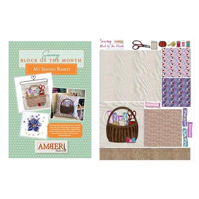 Amber Makes Sewing Block of the Month - My Sewing Basket Panel ...